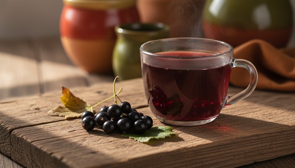 How To Make Black Currant Tea - Valley of Tea